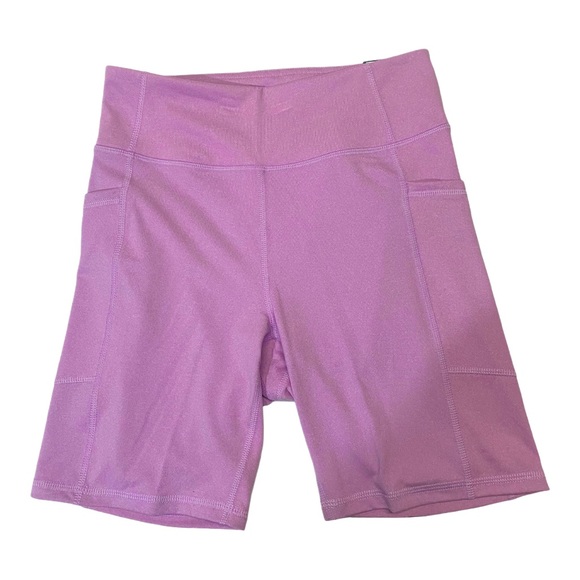 tek gear | Shorts | Nwt Tek Gear Workout Gear Lavender High Rise Fitted ...